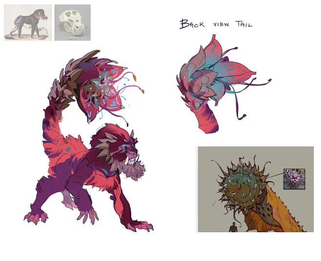 Project Black Creature and Character concept art 图片_设计元素图片素材-花瓣网
