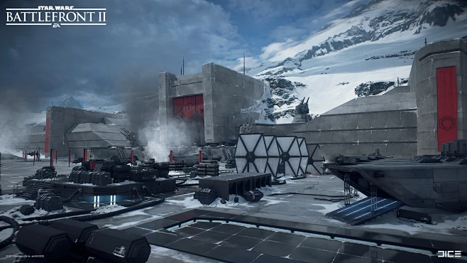 Starkiller Base facade, Marcus Fritze : I worked as a 3D Artist on Star ...