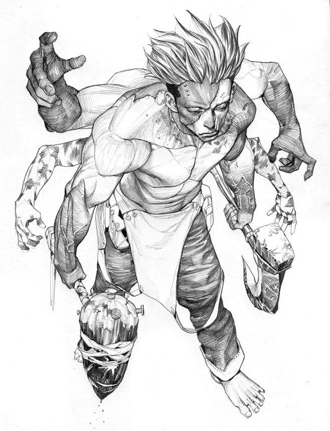 Freak, sungmoo heo : Freak by sungmoo heo on ArtStation.-花瓣网