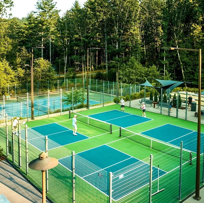 一起匹克球 | 美式正宗匹克球场长什么样？-花瓣网