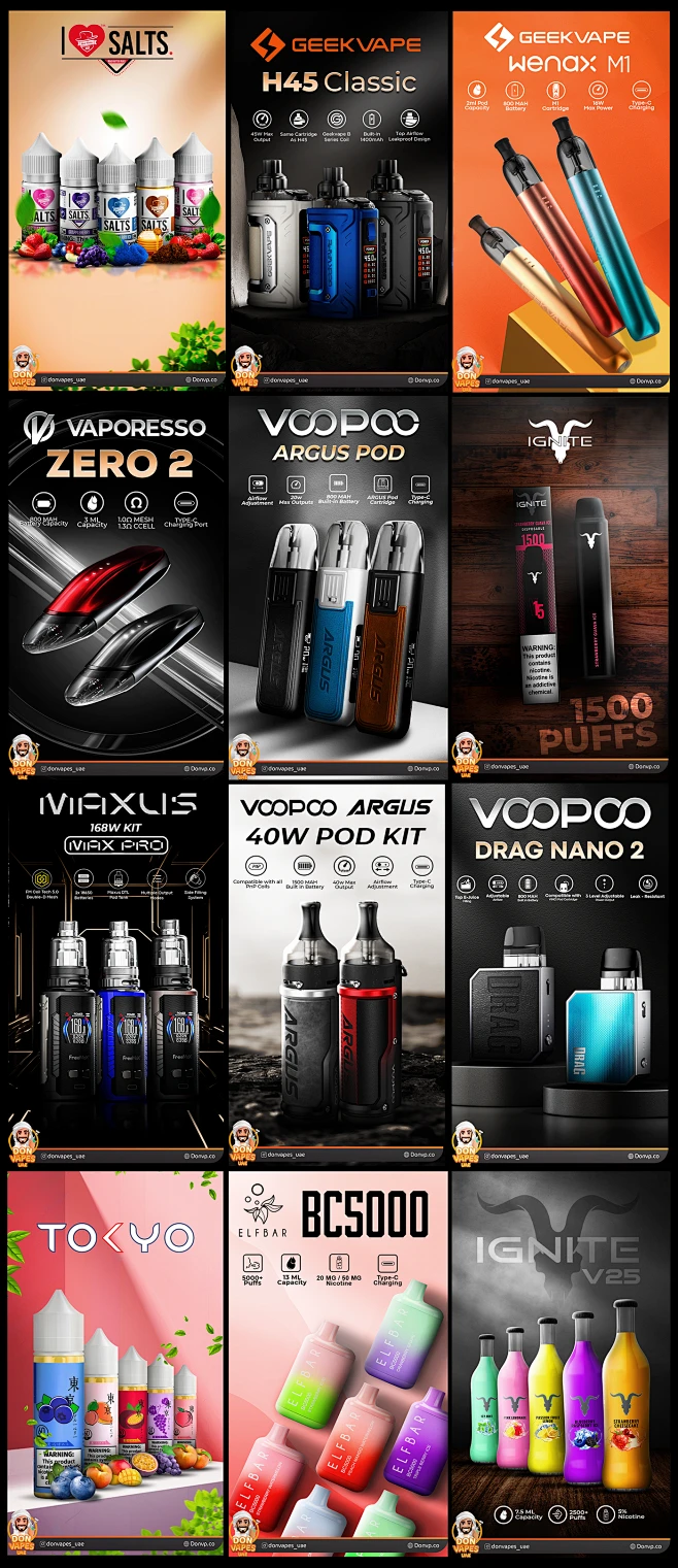 Vape Gallery | Vol. I :: Behance-花瓣网