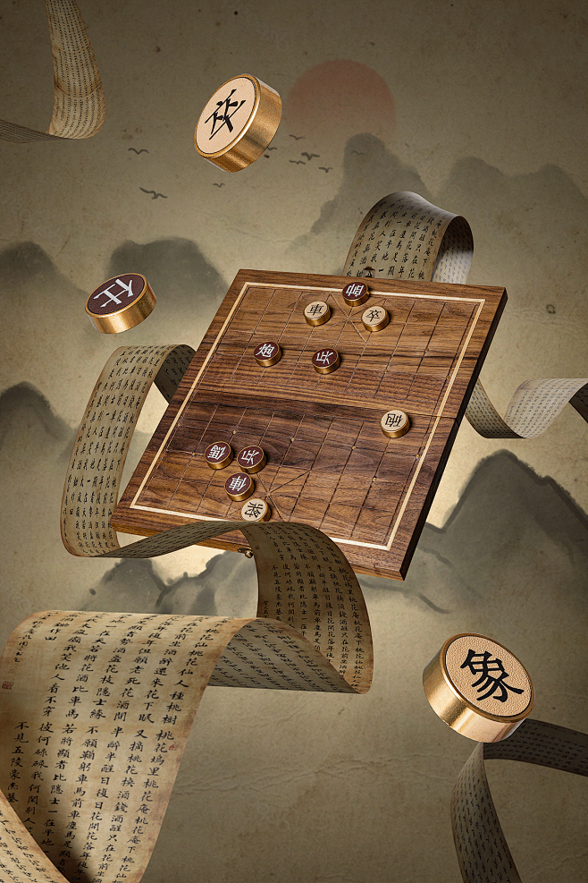 gd-hbimg图片_三维｜海报图片素材-花瓣网