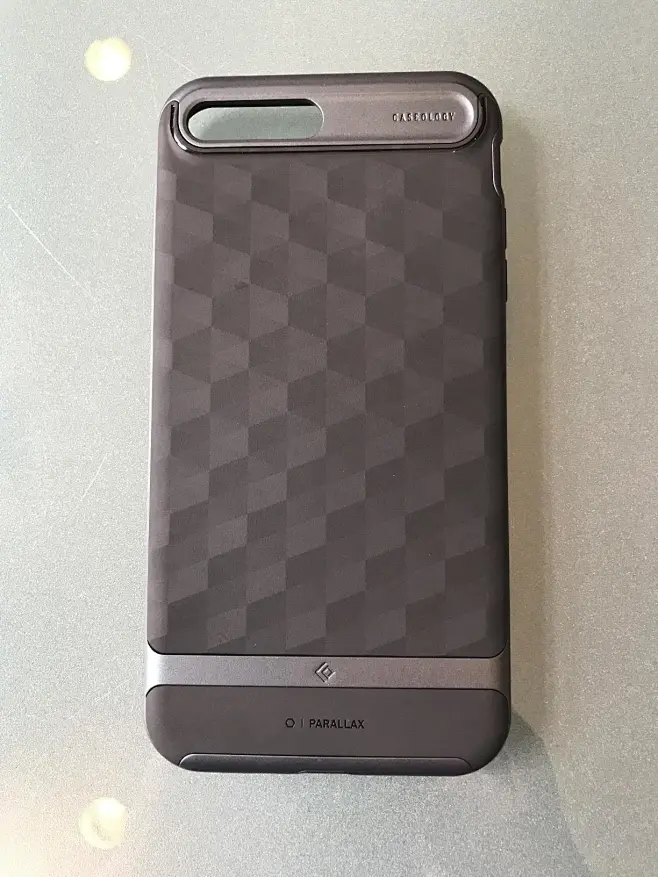 Amazon.com: iPhone 7 Plus Case,Caseology [Parallax Series] Modern Slim Geometric Design [Black ...