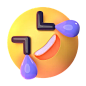 Laughing 3D Icon