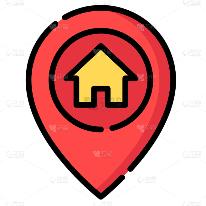 ICON-矢量定位位置图标11