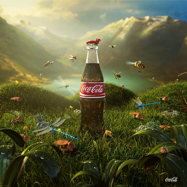 Coca Cola Brand Visual on Behance-花瓣网