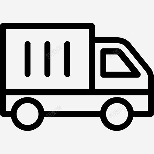 送货车货车商用车图标 设计图片 免费下载 页面网页 平面电商 创意素材