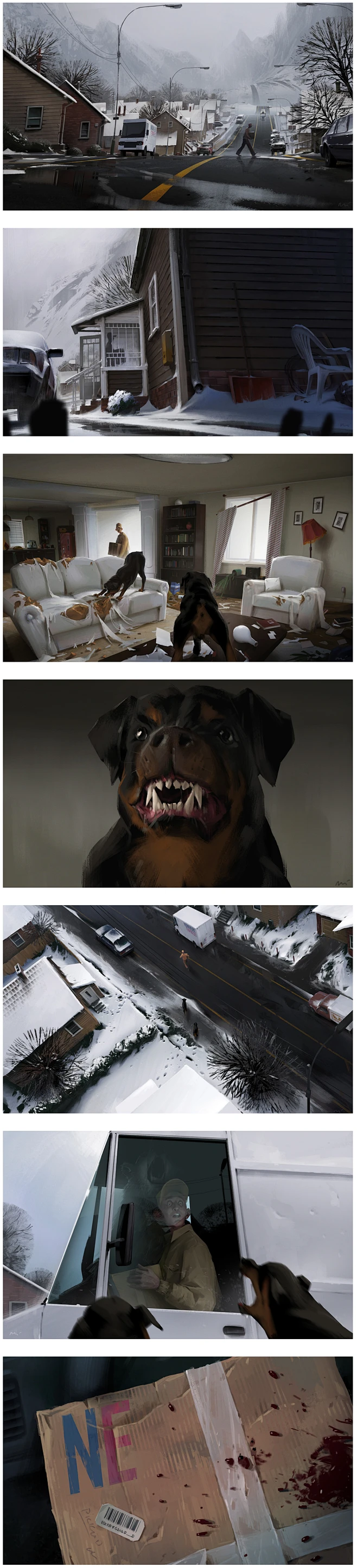 Nowhere Express Episode 2 on Behance-花瓣网