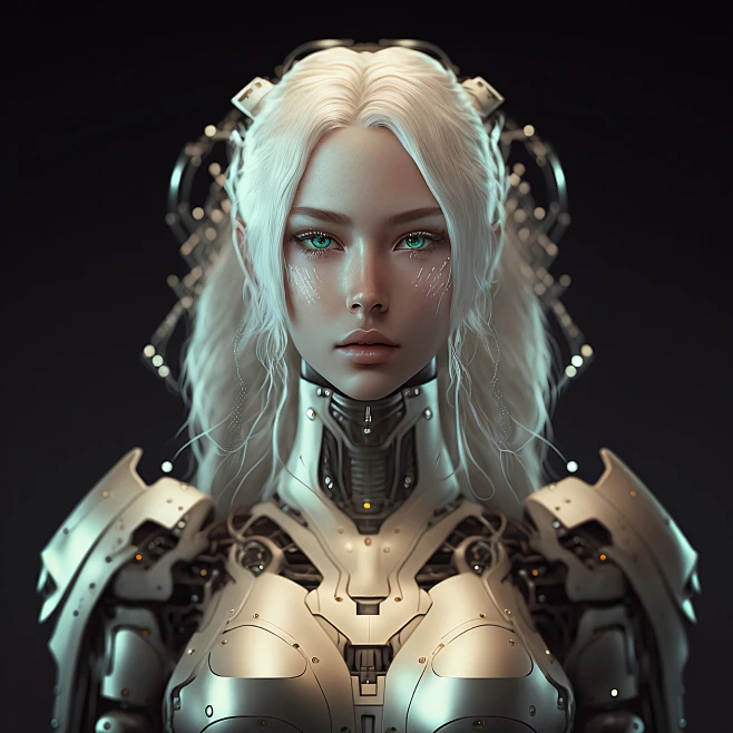 Robot Spacewoman Goddess图片_机器人图片素材-花瓣网