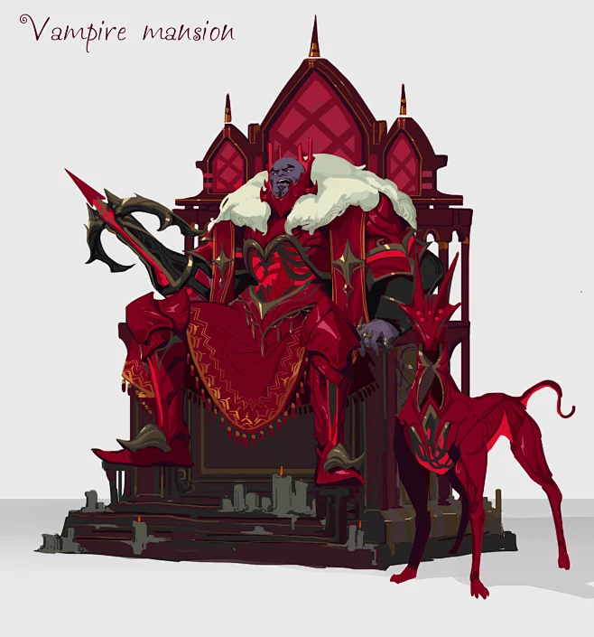 吸血鬼官邸Vampire mansion-花瓣网