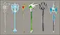 Staff designs 14 by Rittik-Designs on deviantART-花瓣网