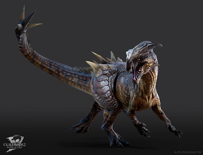GW2 Path of Fire Raptor-花瓣网