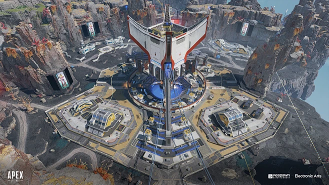 {游戏系列}美国 Apex（UI，角色，场景）-花瓣网