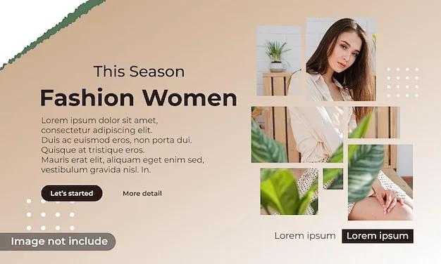 Vector backgroun fashion women template design-花瓣网