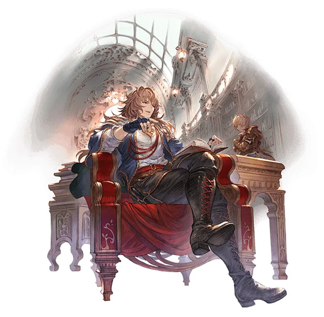 Yurius, Battle Art from Granblue Fantasy-花瓣网