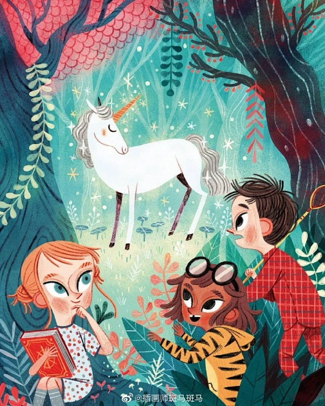 by vidsierra #插画师斑马斑马#图片_儿插图片素材-花瓣网