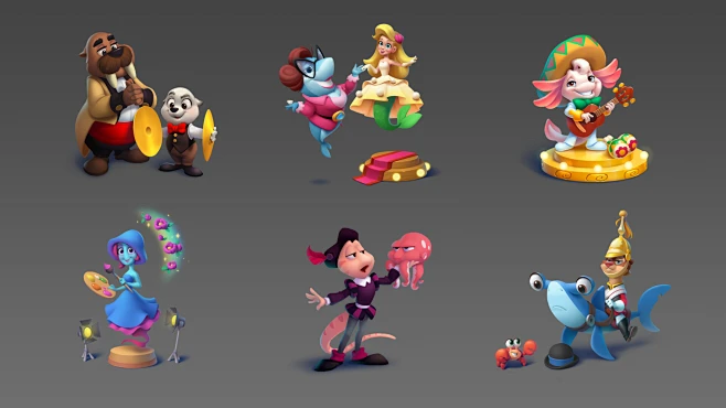 Game Objects, Playrix Games : Game Objects by Playrix Games on ArtStation.-花瓣网