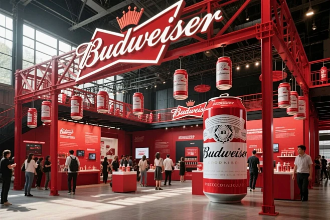 百威啤酒快闪店设计 - 小红书-花瓣网