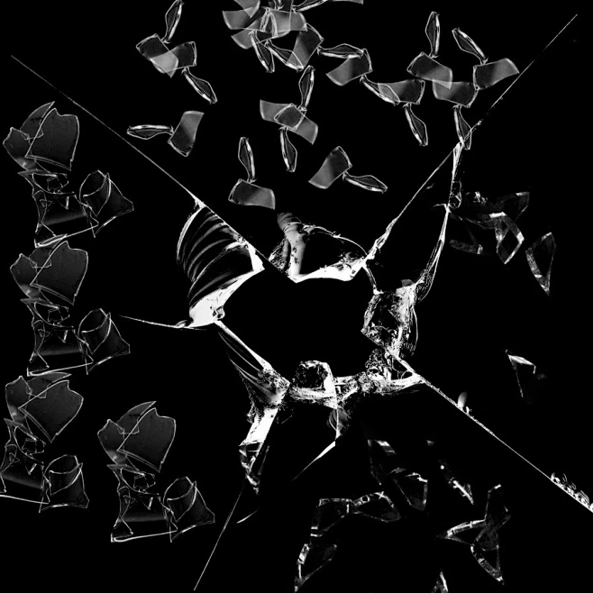 Smashed Glass PS Brushes-花瓣网