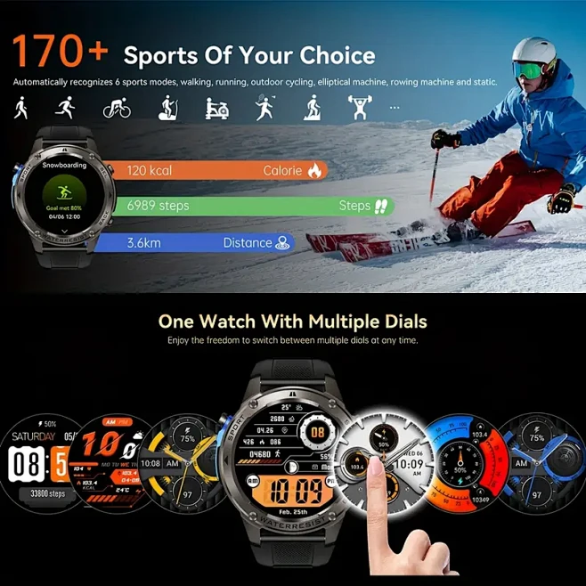 latest men' smartwatch features gps outdoor - Temu-花瓣网