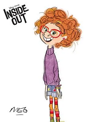 Arte da character designer Deanna Marsigliese, criada para o filme ...