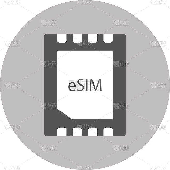 这是eSIM图标的说明。