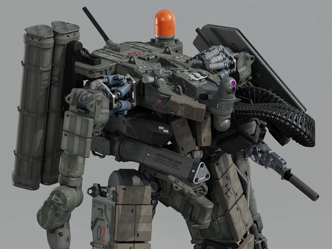 Multi-purpose Modular Tactical Robot-花瓣网