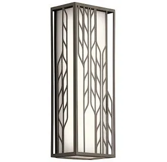 Kichler 49605OZLED Olde Bronze Magnolia LED Outdoor Wall Sconce : Save ...