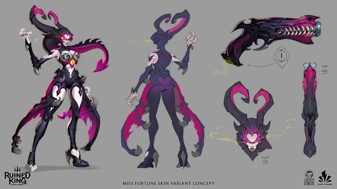 Airship Syndicate/Riot Forge Ruined King: A League of Legends Story Art Blast - ArtStation ...