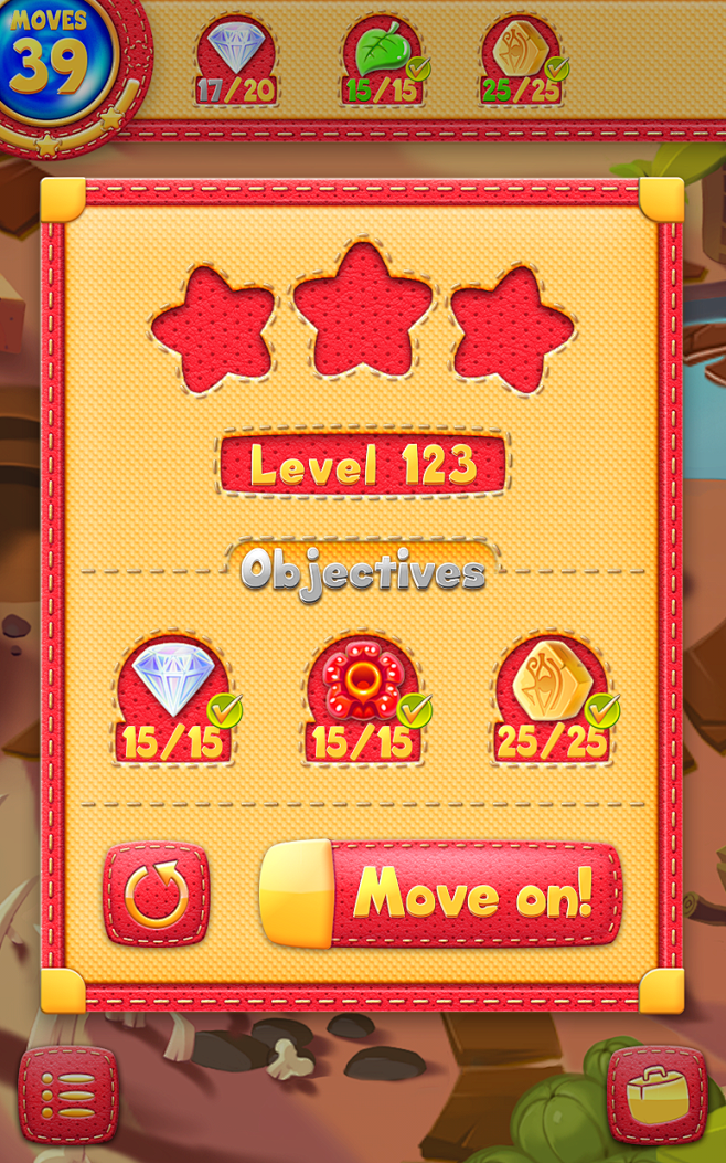 Nelly's Puzzle Jam - Logo & UI Elements : Logo and main UI elements for ...