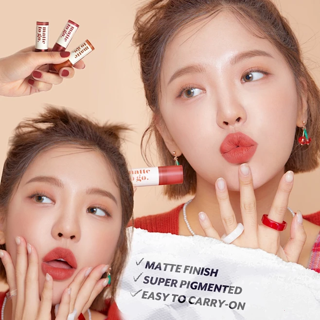 I'M MEME Official I'm Matte To Go | Mini MLBB High-Pigment Matte ...
