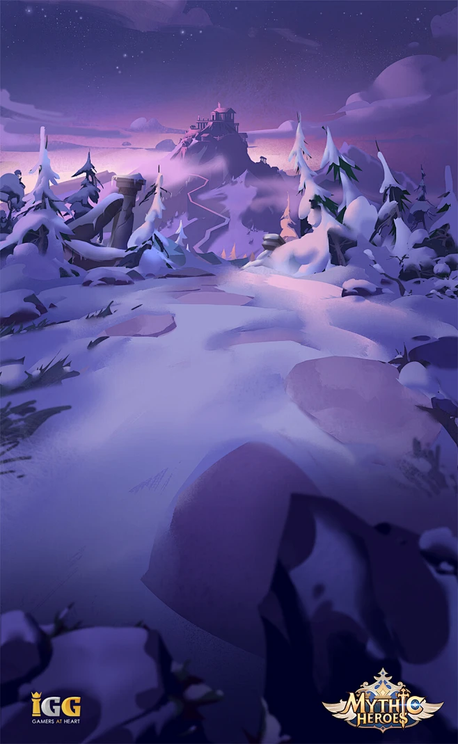 Mythic Heroes: Idle RPG - Background Art II-花瓣网
