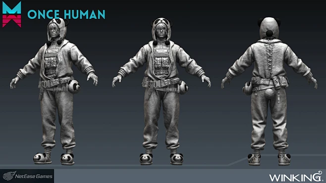 Once Human - NestEase - 3D Character-花瓣网