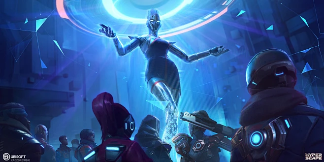 Hyper Scape visuals, Sebastien Kaczorowski : Artworks made for Hyper Scape, Ubisoft Montreal ...