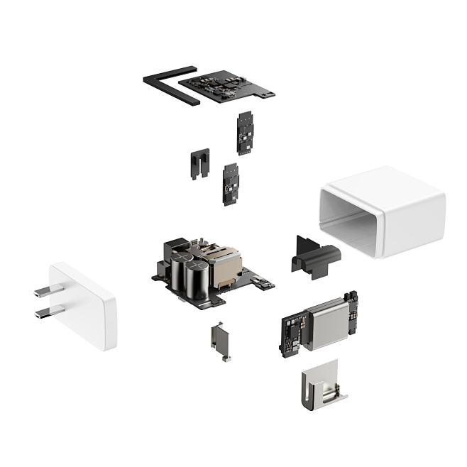 适配器内部爆炸图