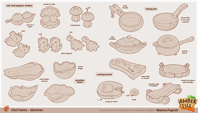 Amber Isle - Chef props-花瓣网