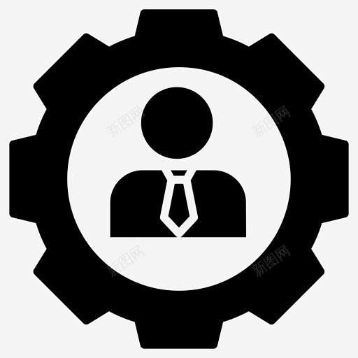 经理管理员员工图标 标识 标志 UI图标 设计图片 免费下载 页面网页 平面电商 创意素材