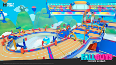 游戏-糖豆人-花瓣网|陪你做生活的设计师 | Fall Guys fan art