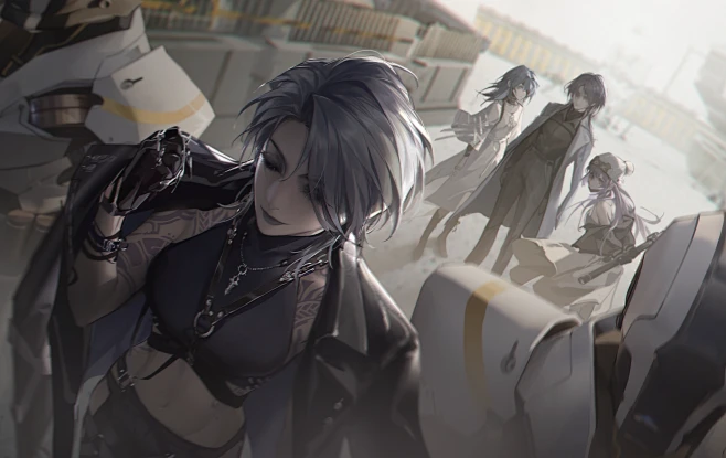 Anime 2436x1536 MBCC Path to Nowhere ZOYA anime girls video games anime ...