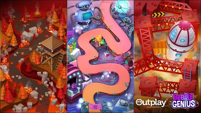 Bubble Genius-花瓣网