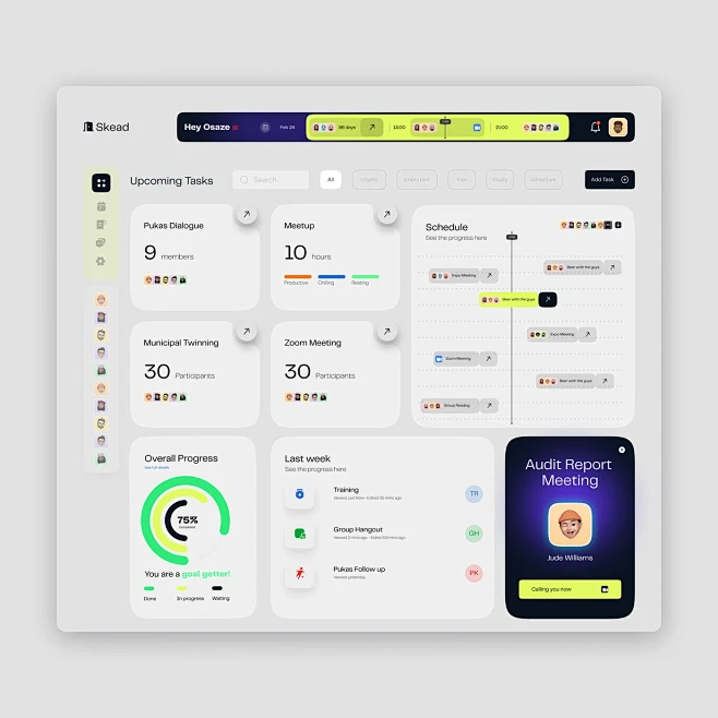 UI/UX ui design Figma user interface scheduling scheduling app ux uı ...