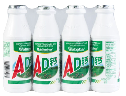 娃哈哈大AD钙奶220MLx3