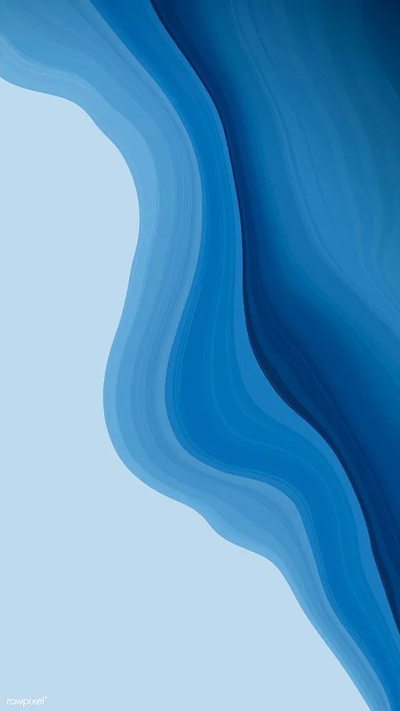Blue fluid fluid patterned mobile phone wallpaper vector | premium image by rawpixel.com / Kappy ...