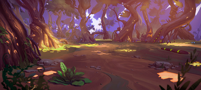 WildStar Cinematic Backgrounds, Kévin Le Moigne : Some Backgrounds i ...