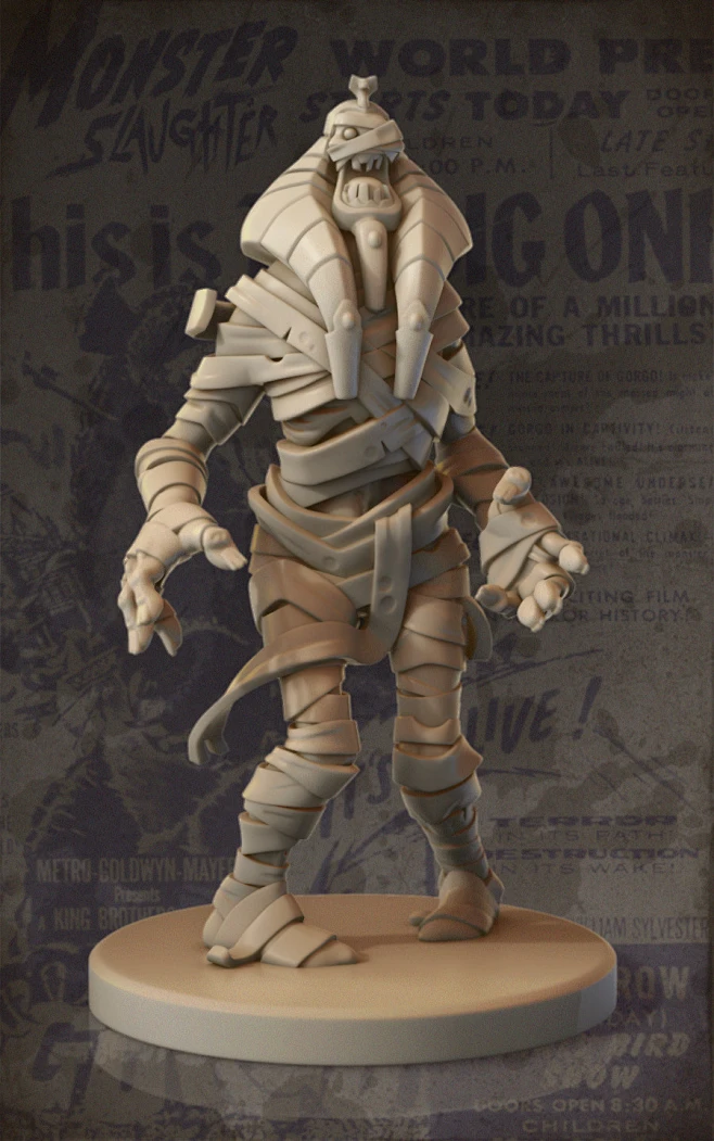 Krosmaster Boufbowl: Heavy Sadida, Thomas Choux : Miniature I made for ...