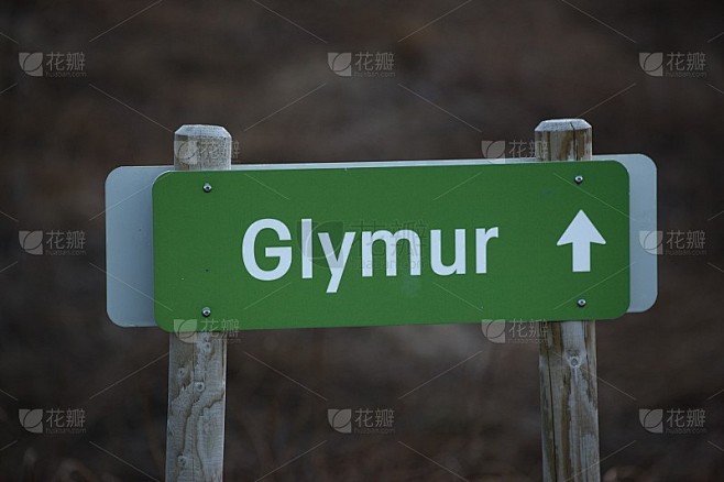 Glymur标志、冰岛