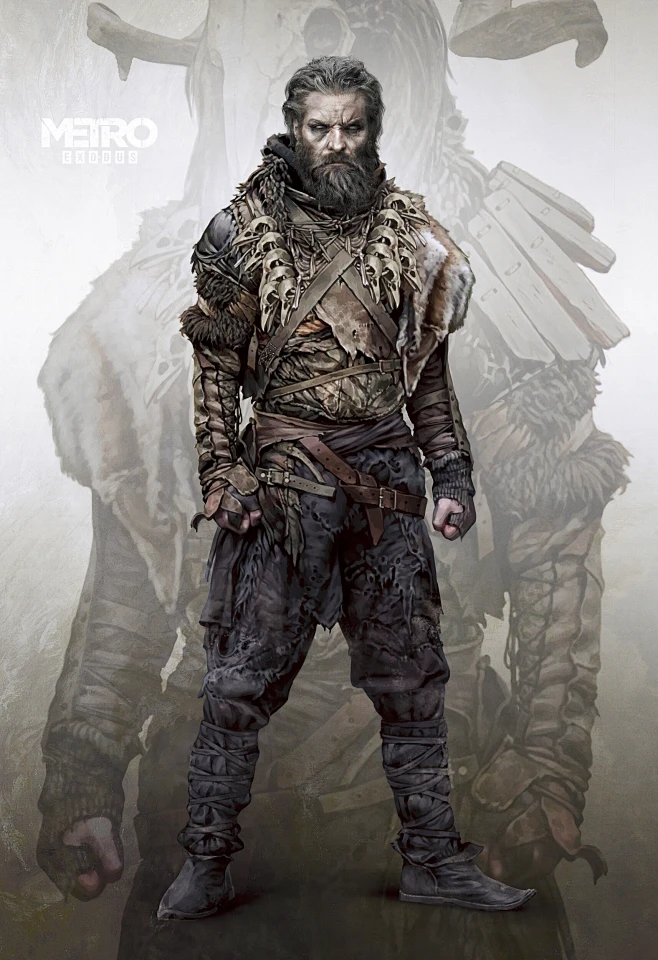 Metro Exodus - The Baron, Vlad Tkach : Concept art and some variants ...