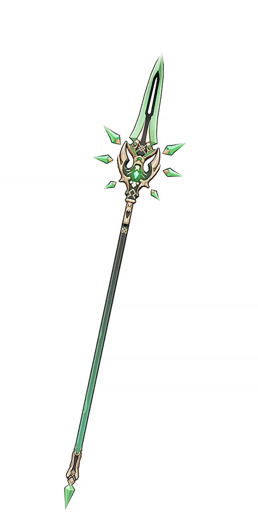 Primordial Jade Winged-Spear : Primordial Jade Winged-Spear is a Liyue ...