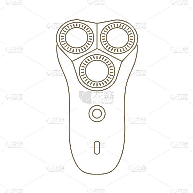 电动剃须刀的图标