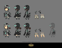 Q版三视图-花瓣网|陪你做生活的设计师 | concept artist